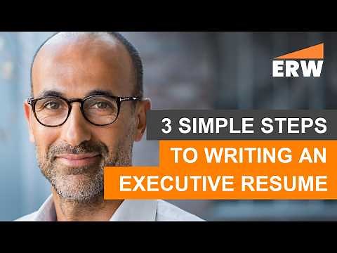 3 Steps to Writing an Executive Resume That Recruiters Love