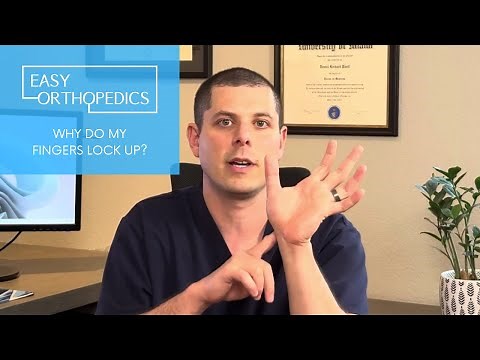 Why do my fingers lock up?