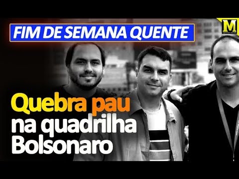 Filhos de Bolsonaro se enfiam em briga