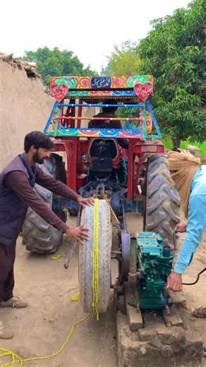 Tractor Ki Madad Se Petter Engine Chalaya | Viral Desi Test #shortvideo