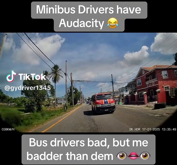 Another day, another minibus 😏 #gydriver1345 #driving #fyp #badfielder #guyana🇬🇾 #drivesafely #povdriving