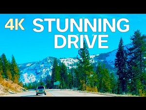 Donner Summit mountain pass in California | A Drive along Interstate 80 East towards Reno | GetGoSee