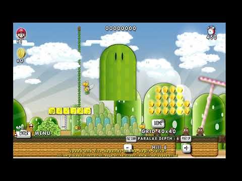 TUTORIAL : New Mario Forever World Maker - PARALAX