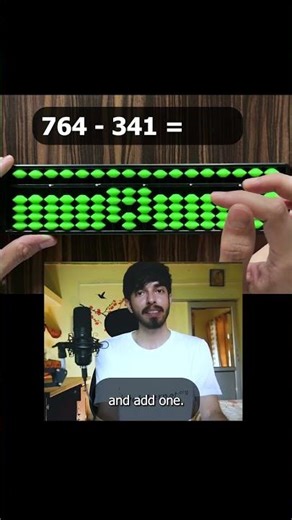 How to subtract lightning fast on a Soroban!