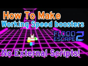 [FE2 Map Making] How to make working Speed Boost (No External Scripts) | Roblox