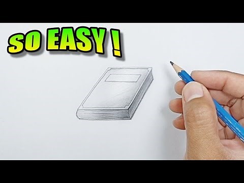 How to draw a book realistic | Easy Drawings