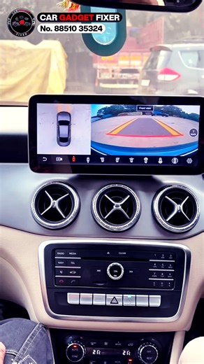 Mercedes-Benz CLA Android & 360 Camera Upgrade 🔥 Full OEM Look! #cargadgetfixer