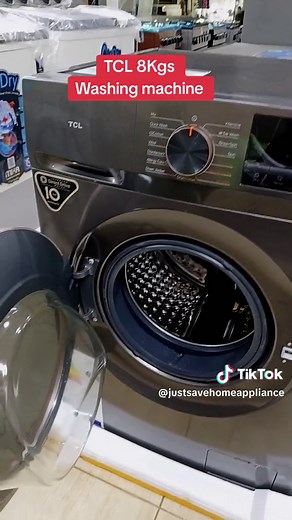 TCL 10kg Wash and Dry Washing Machine for Just 65k