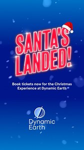 4.3K views · 32 reactions | It looks like our extra special guest has arrived from the North Pole  Grab your Christmas Experience tickets now from our website and see the magic for yourself! https://dynamicearth.org.uk/the-christmas-experience/ | Dynamic Earth | Facebook