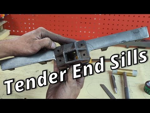 Building a Live Steam Engine: Tender Frame Part 1