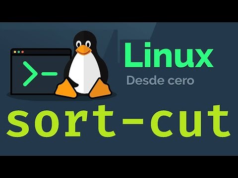 Curso de Linux desde cero para principiantes | SORT, CUT (video 21)
