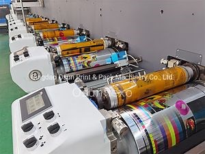 [Hot Item] Label and Plastic Film Flexo Printing Machine
