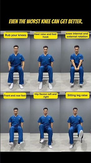 6 Simple Seated Exercises for Knee Pain Relief (Gentle & Effective) #kneepain#seatedexcercise