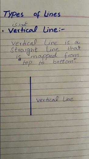 what is vertical line and horizontal lines?#verticallines #horizontallines