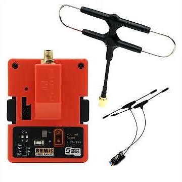 FrSky R9M 2019 900MHz Long Range Transmitter Module and R9 MM Receiver with Mounted Super 8 and T an