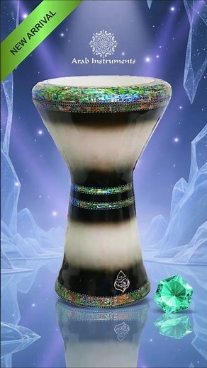 Doumbek Drum Like You’ve Never Seen – Midnight Pearl by Arab Instruments