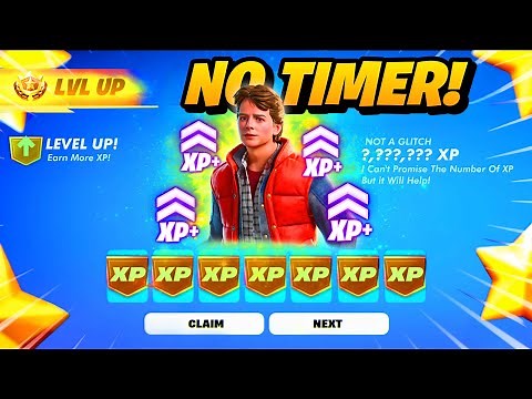 *NEW* NO TIMER Fortnite XP MAP How To LEVEL UP FAST in CHAPTER 7!