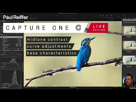 Better mid-tone contrast, Curves, Film simulations - Capture One Live Editing : 16th September 2025