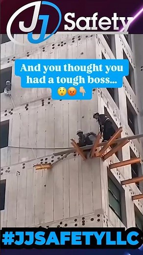Where’s your fall protection!!! #jjsafetyllc #safetyfirst #safetyfails