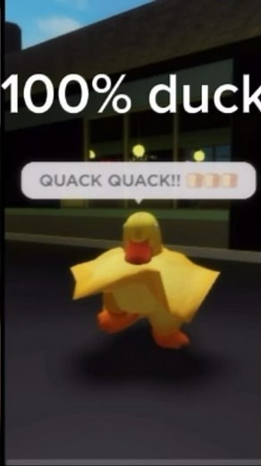 HUMAN TO DUCK TRANSFORMATION