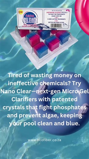 Crystal clear, forever blue! 🌊✨ Keep your pool sparkling with EcoFiber's Nano Clear – the ultimate pool care solution. 💧 #EcoFiber #NanoClear #poolperfection #fyp #jointheteam #EcoFiber #SouthAfricaGiveaway #swimtok #southafrica #OhMyShop #swimmingpool @OHmyShop