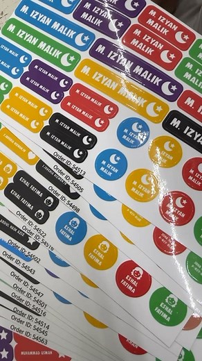 Tons of Name Stickers ❤️ | PrintShrint.com