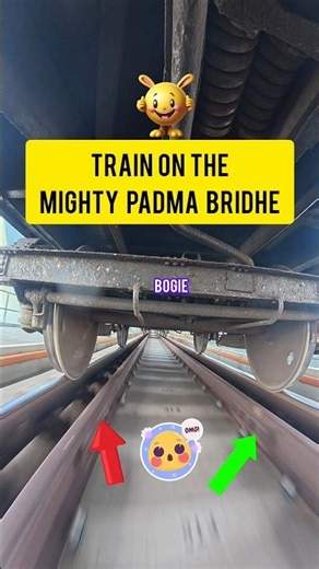 Padma Rail Bridge, The Mighty Project in BD 🫡🔥 #railtrack #trainwheel #Train #padmabridge #mighty