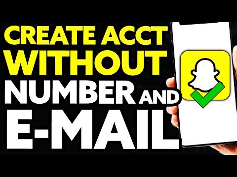 How To Create Snapchat Account Without Phone Number And Email
