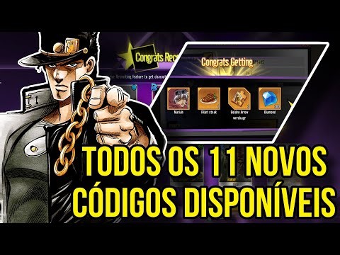 11 NOVOS CÓDIGOS/TODOS OS CÓDIGOS DISPONÍVEIS - STAND LEGENDS