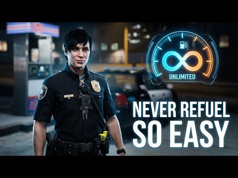 GTA V LSPDFR MODS UNLIMITED FUEL SYSTEM Mod Showcase Tutorial - LSPDFR