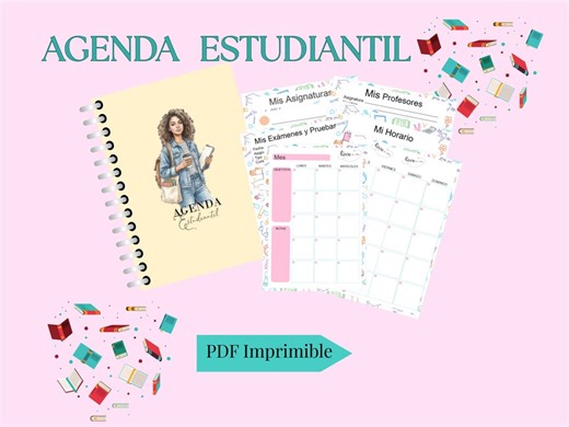 Digital Student Planner PDF, Printable School Planner, Downloadable Academic Planner, School Organizer, Practical and Easy to Use. - Etsy Canada