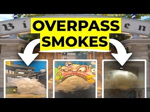 Essential CS2 OVERPASS Smokes 2025!
