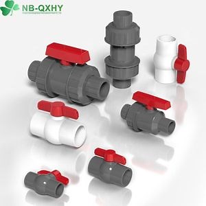 [Hot Item] PVC Octagonal Compact Ball Valve Check Valve Union Valve for Water Supply
