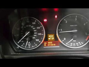 BMW 3 Series Coupe - brake pad warning reset