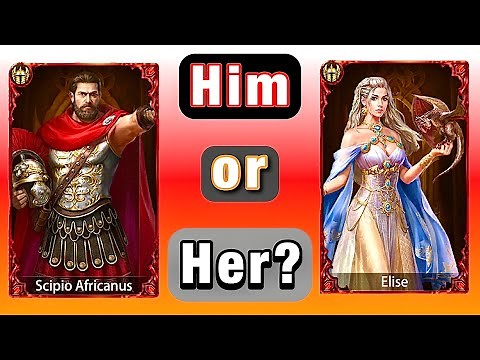 Comparing Generals: Scipio v Elise