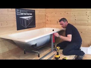 Bath frame fixing instructions, quick, easy, cost effective.