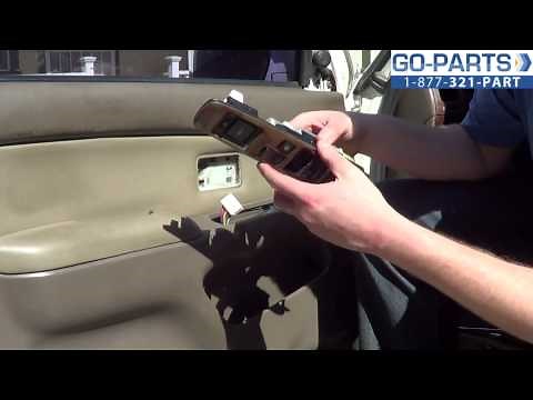 Replace 1996-2002 Toyota 4Runner Power Window Switch, How to Change Install 1997 1998 1999 2000 2001