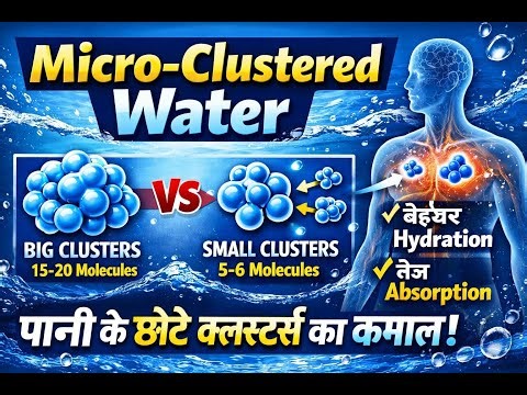 Benefits of Micro-Clustered Water | Why Smaller Water Molecules Matter