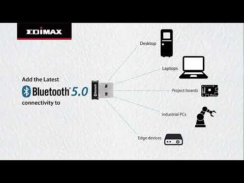 EDIMAX BT-8500 Bluetooth 5.0 Nano USB Adapter