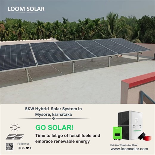 Go solar, it’s free. Know More: https://www.loomsolar.com/ | Loom Solar