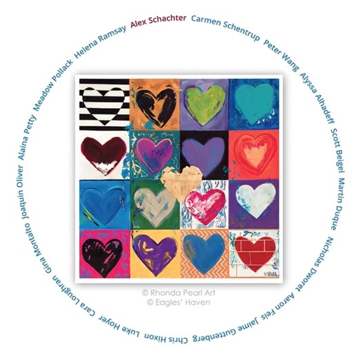 6.5K views · 337 reactions | In loving memory of Alex Schachter. Images provided by: Ⓒ Rhonda Pearl Art Ⓒ Eagles' Haven | Broward County Public Schools | Facebook