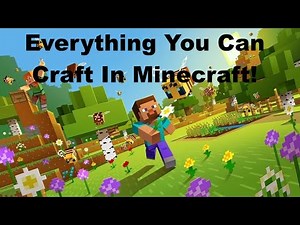 Minecraft - All Crafting Recipes In 1.20 [Up To Date]
