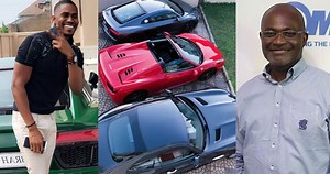 Photos of Ibrah One's sleek cars that may be seized by security agencies pop up