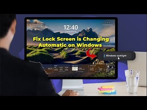 How to Stop Windows Lock Screen Wallpaper from Changing Automatically | Disable Windows Spotlight