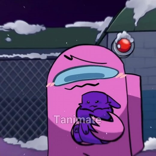 Among us Rodamrix || wrong rabbit part 2 || Pink x Purple || animation meme #tanimate