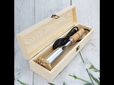 Wood burning stamp