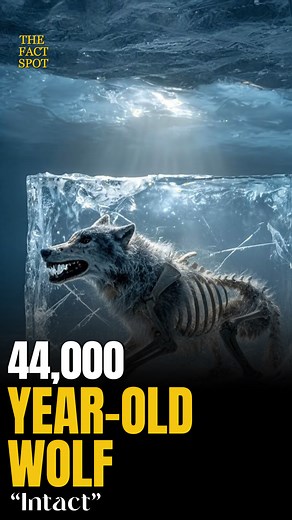 In Siberia, scientists discovered a 44,000-year-old Ice Age wolf preserved in astonishing detail, with fur, brain, muscles, and organs still intact. The find provides a rare window into the life of ancient predators, revealing their last meals and even the viruses they carried. This perfectly frozen specimen allows researchers to study Ice Age ecosystems in ways never before possible, offering a glimpse into creatures that roamed the earth tens of thousands of years ago. #ScienceDiscovery #IceAg