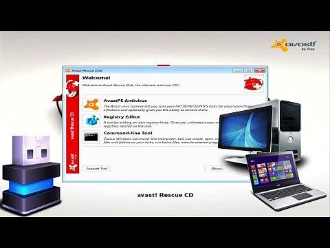 Avast Rescue USB Live Operating System for Laptop and Desktop PC 2021 Guide