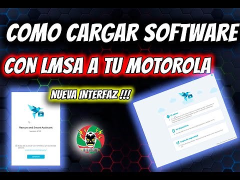 NUEVA INTERFAZ DE LMSA |||| COMO CARGAR SOFTWARE A CUALQUIER MOTOROLA!!!!