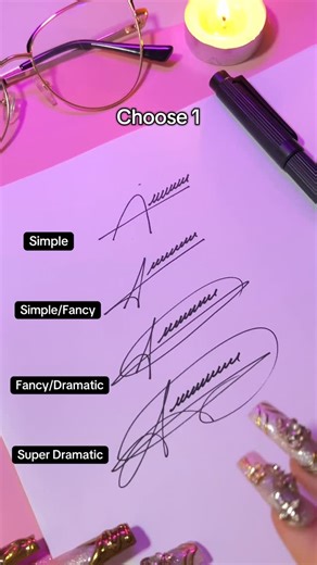 The Official Signature Designer 🥇 on Instagram: "Which one is your style? 🖌️ LINK IN BIO to order your Professional Signatures •Our professional signatures are handwritten & designed exclusively for you, what are you waiting for? 🔥 Upgrade your signature today! #SignatureArtist #signaturesideas #logo #autograph #assinatura signature monogram usa law calligraphy signaturetattoo calligraphymaster"